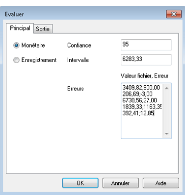 Terminologie relative à l'échantillonnage en audit