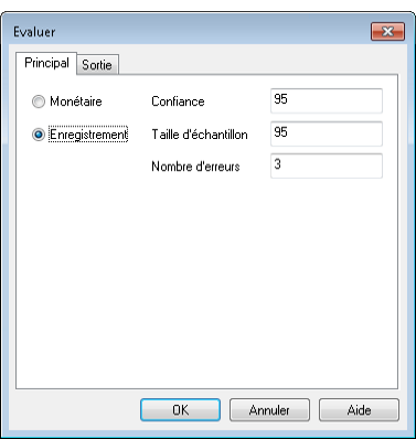 Terminologie relative à l'échantillonnage en audit